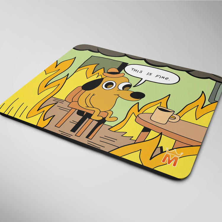 “This Is Fine” Meme | Origin, Popularity, and Examples. – The STATIC Store