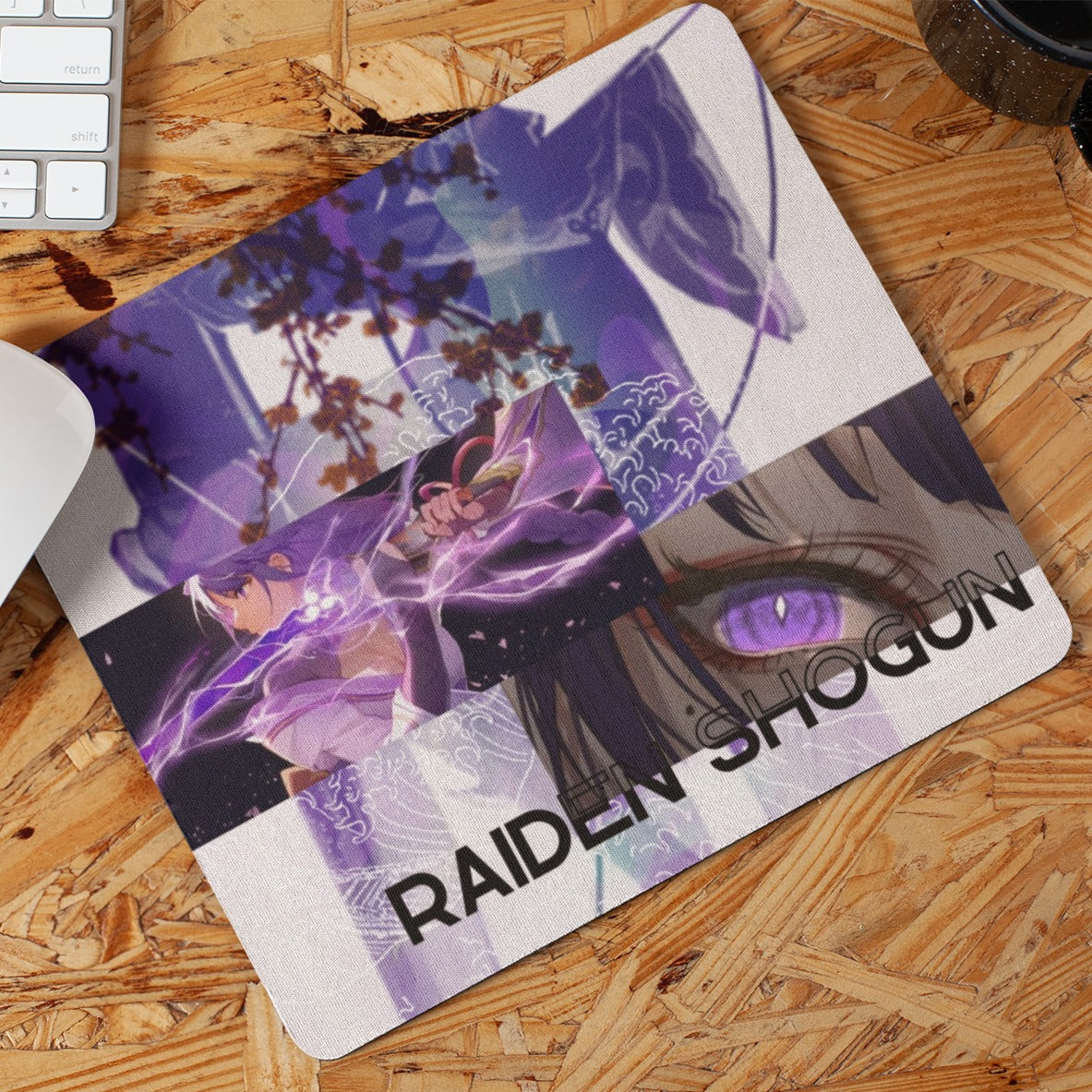 Raiden Shogun Mouse Pad by @pa3print – The STATIC Store