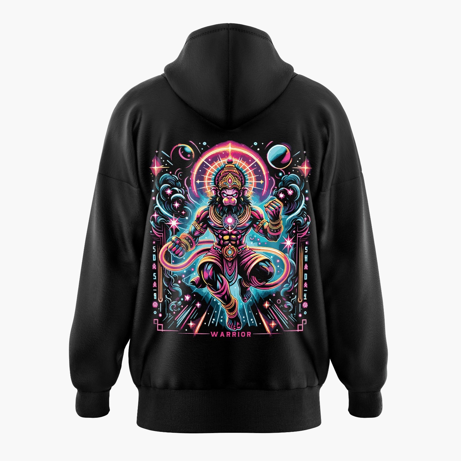 Cosmic Lord Hanuman Oversized Hoodie – The STATIC Store